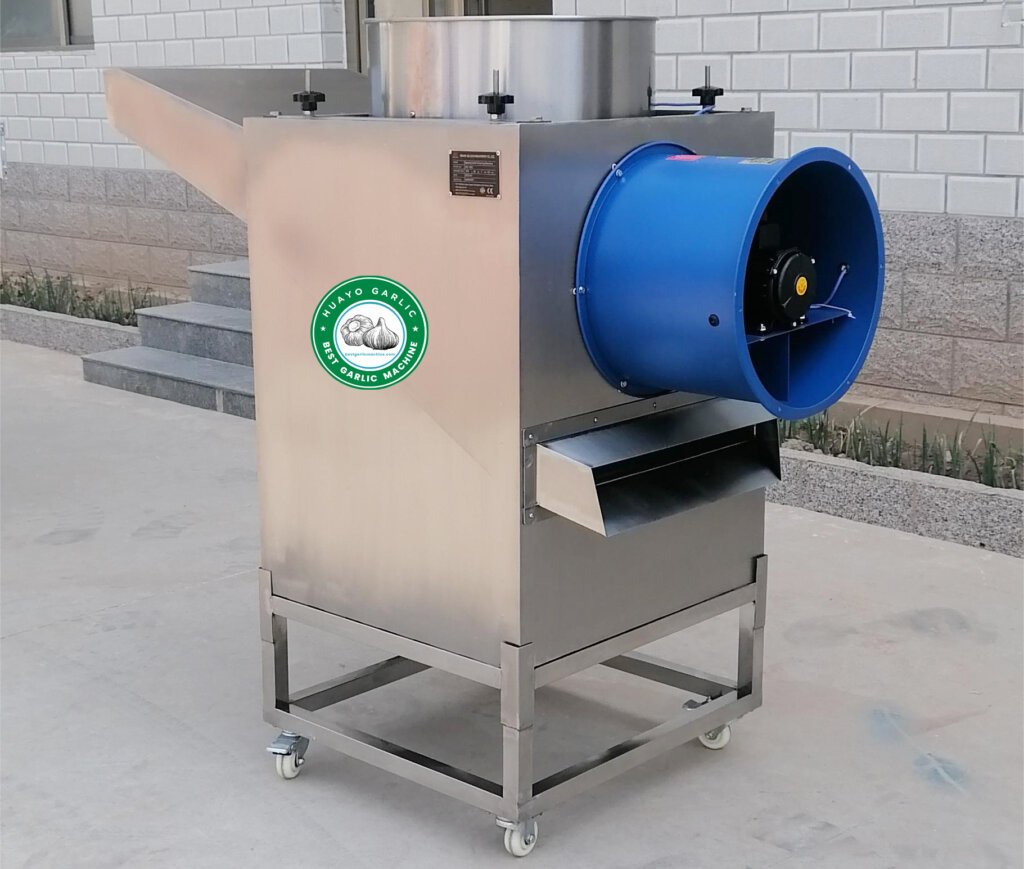 HGP-500 Automatic Garlic Breaking and Peeling Line - Best Garlic Machine