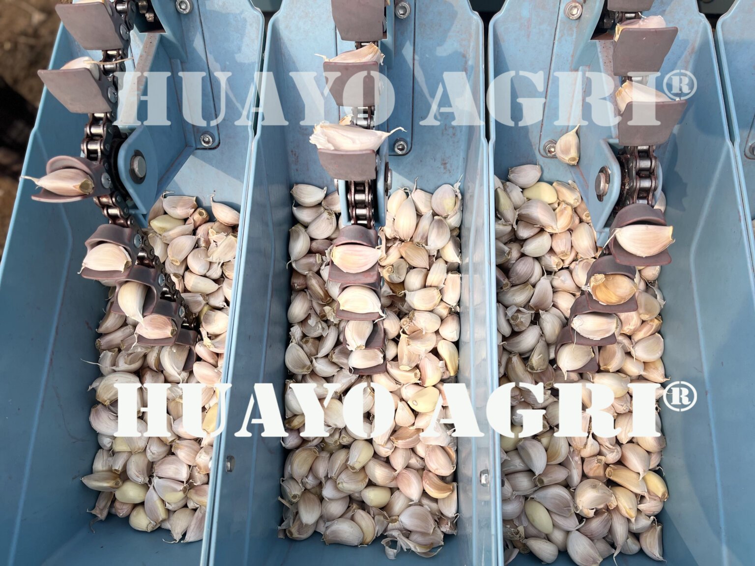 Tractor Garlic Planter - Best Garlic Machine