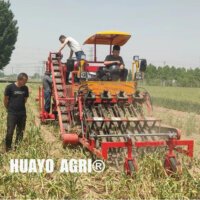 Automatic Garlic Harvester with Bagger - Best Garlic Machine